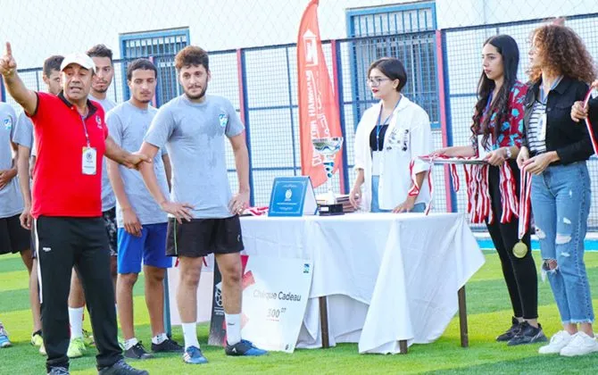 Comptoir Hammami – Official sponsor of the first mini-football tournament at ISET in Sfax ...