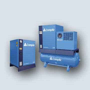 Compresseur rotatif à vis à vitesse fixe 2-5kW - Comptoir Hammami